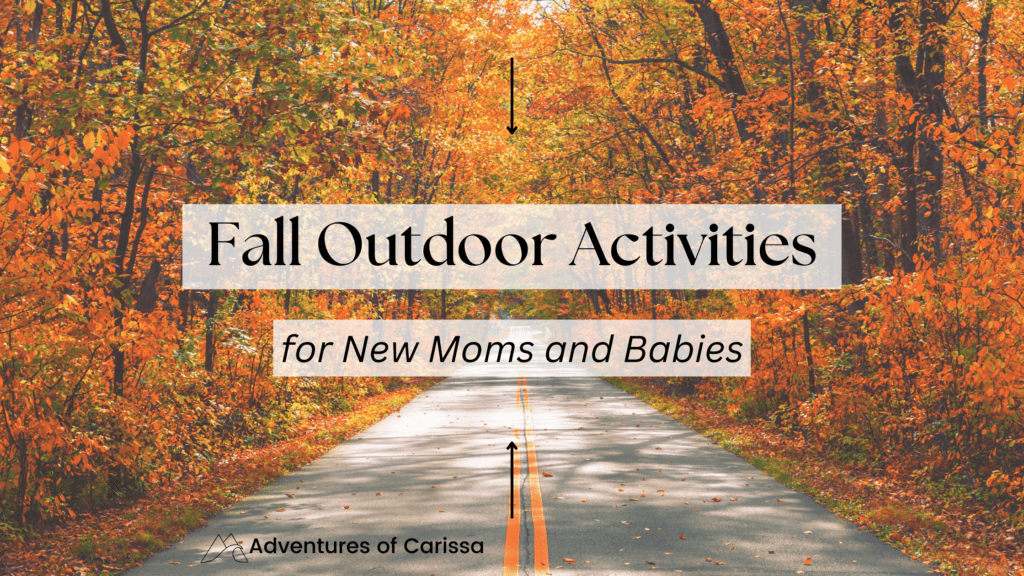 Fall Outdoor Activities for New Moms and Babies - Adventures of Carissa